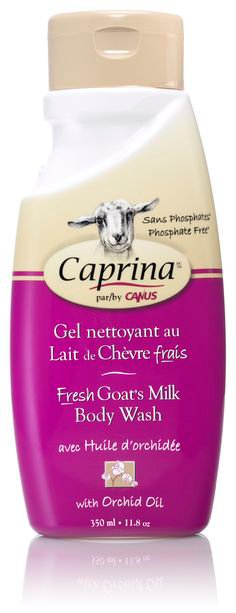 Caprina Fresh Goat's Milk Body Wash with Orchid Oil - Shop Body wash at ...