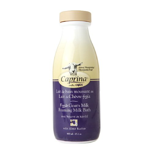 Caprina Fresh Goat's Milk Foaming Milk Bath with Shea Butter - Shop ...