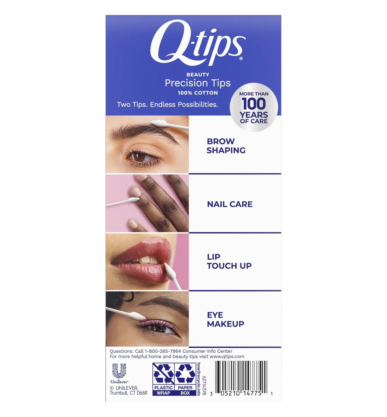Q-tips Precision Tips Cotton Swabs - Shop Cotton balls & swabs at H-E-B