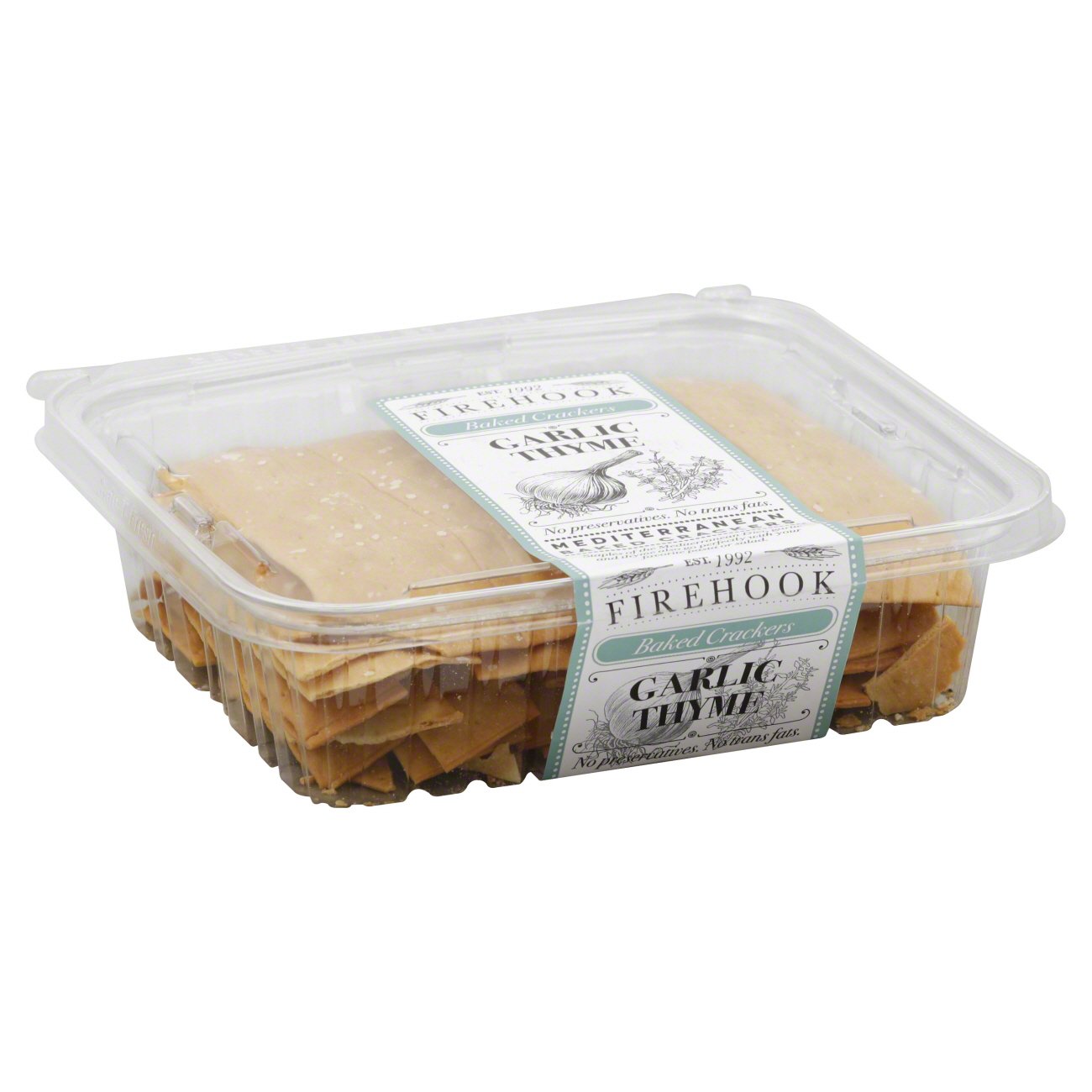 Firehook Baked Garlic Thyme Crackers - Shop Crackers & breadsticks at H-E-B