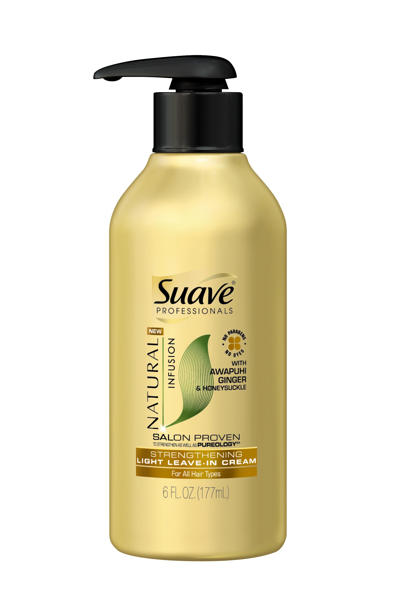 Suave Professionals Natural Infusion Strengthening Light Leave-In Cream ...