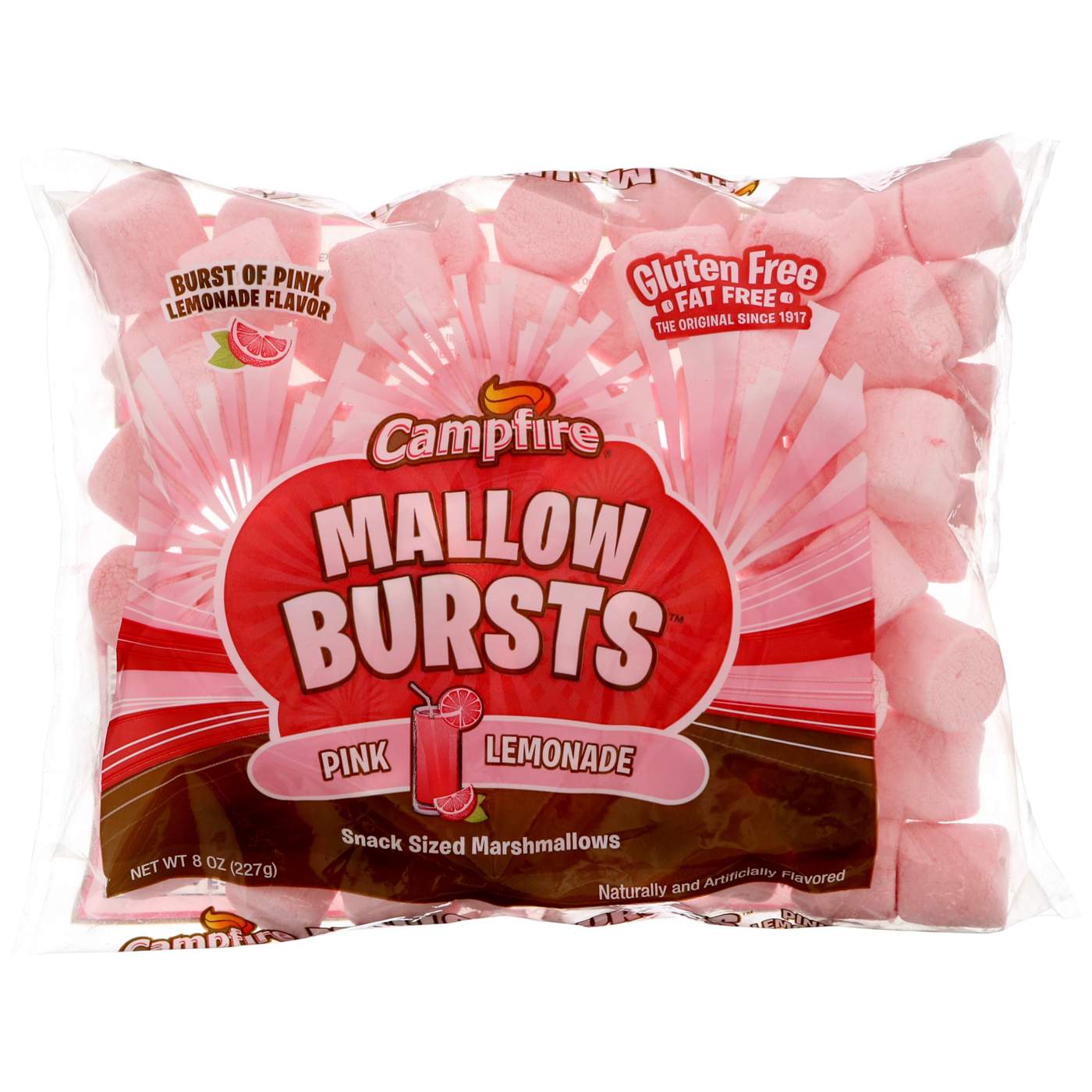 Campfire Pink Lemonade Mallow Bursts Marshmallows - Shop Baking ...