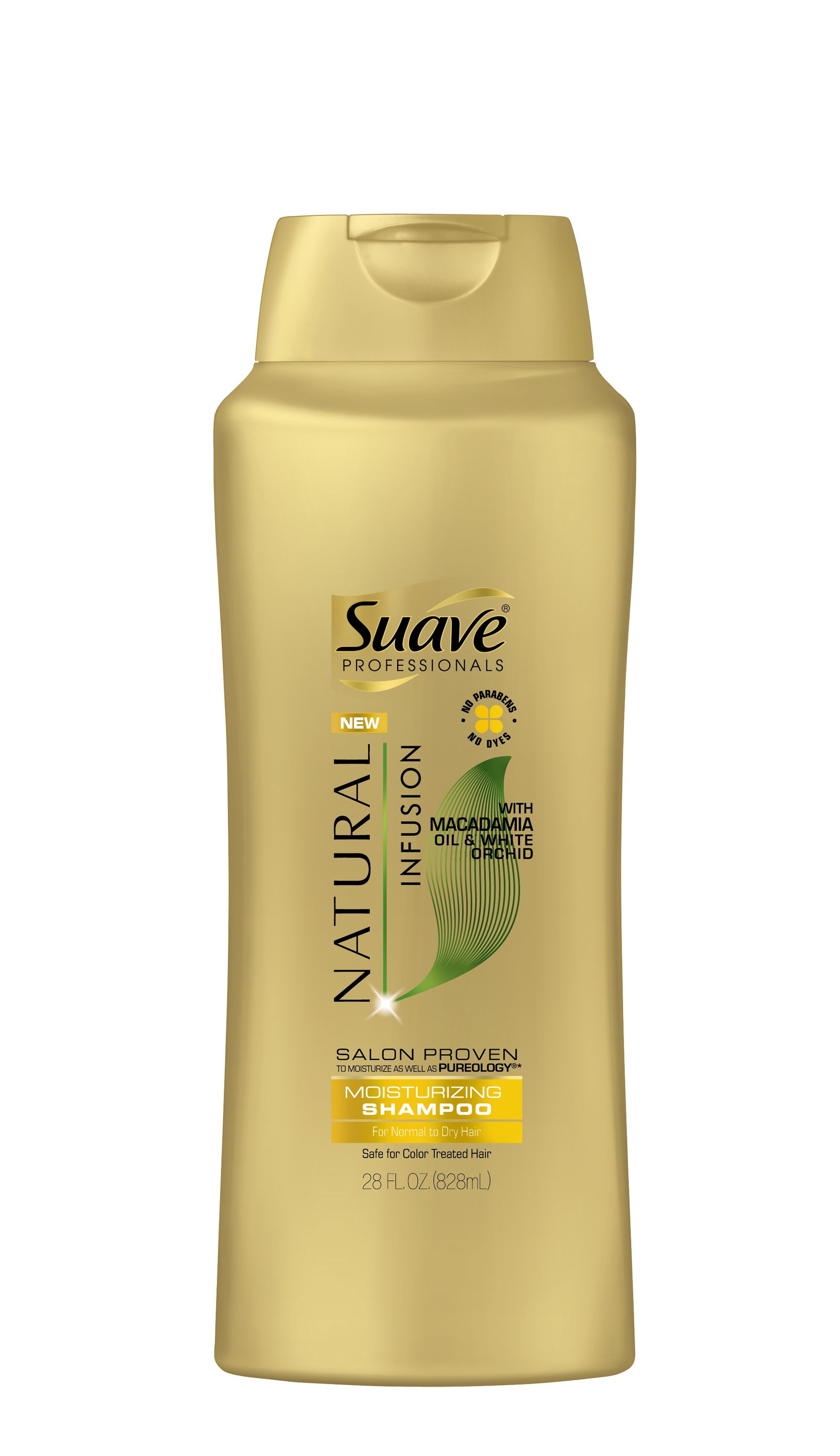 Suave Professionals Natural Infusion Macadamia Oil Moisturizing Shampoo ...