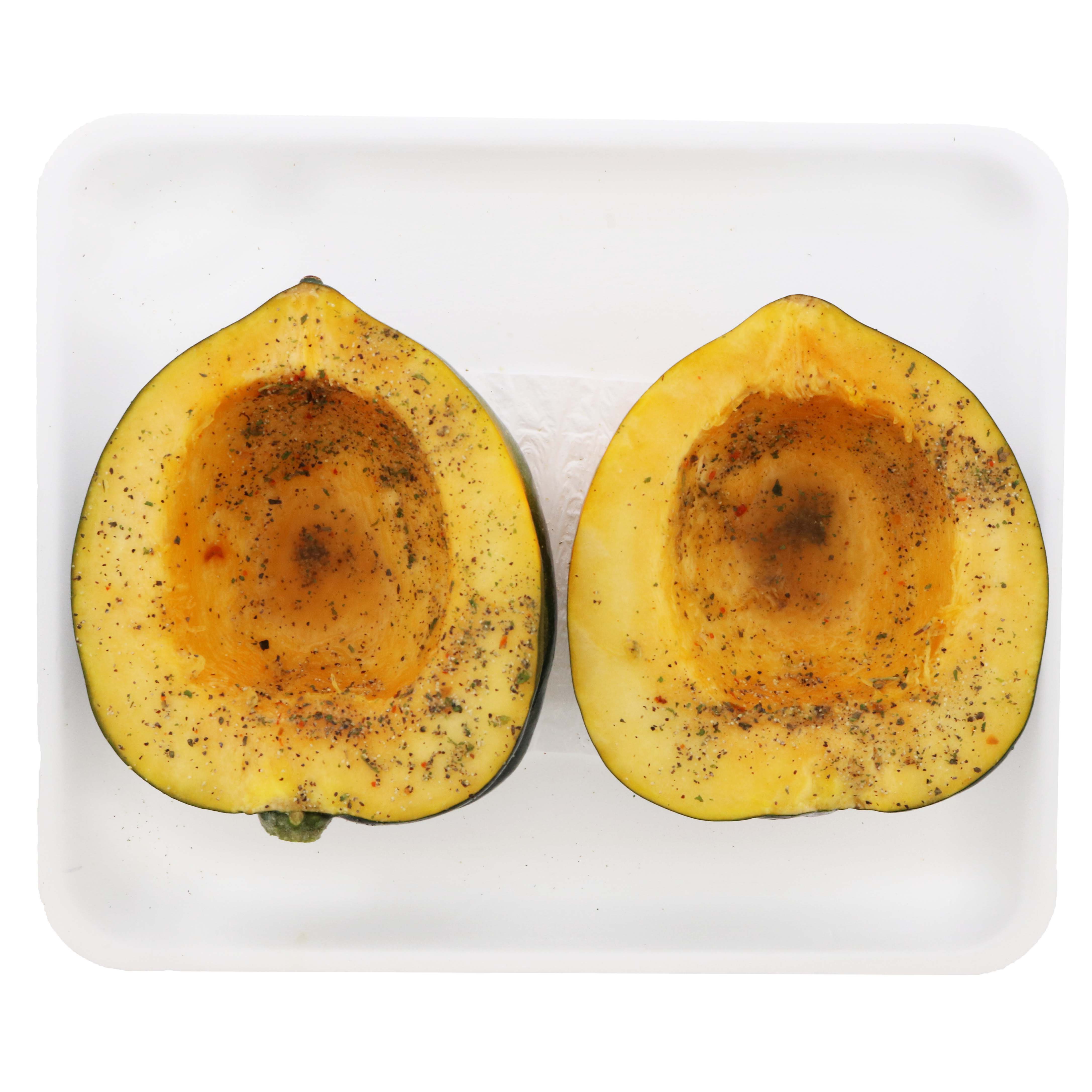 H-E-B Fresh Cut Acorn Squash with Seasoning - Shop Squash & pumpkins at ...