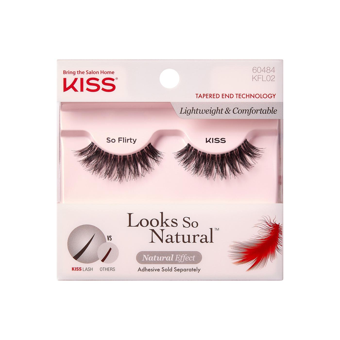 KISS Looks So Natural Lash - Flirty - Shop False eyelashes at H-E-B