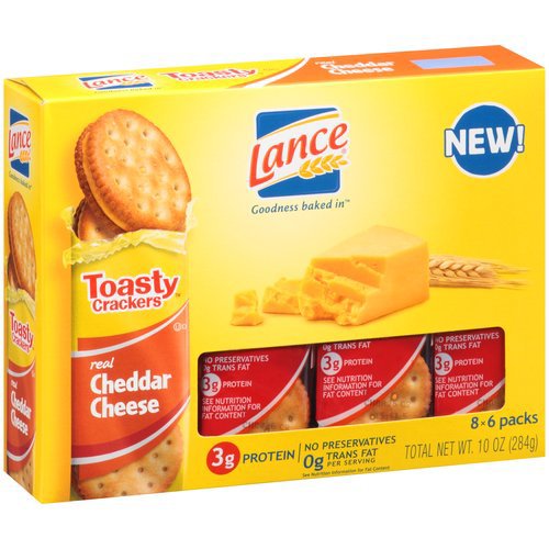 Lance Toasty with Cheddar Cheese Crackers - Shop Crackers & breadsticks ...