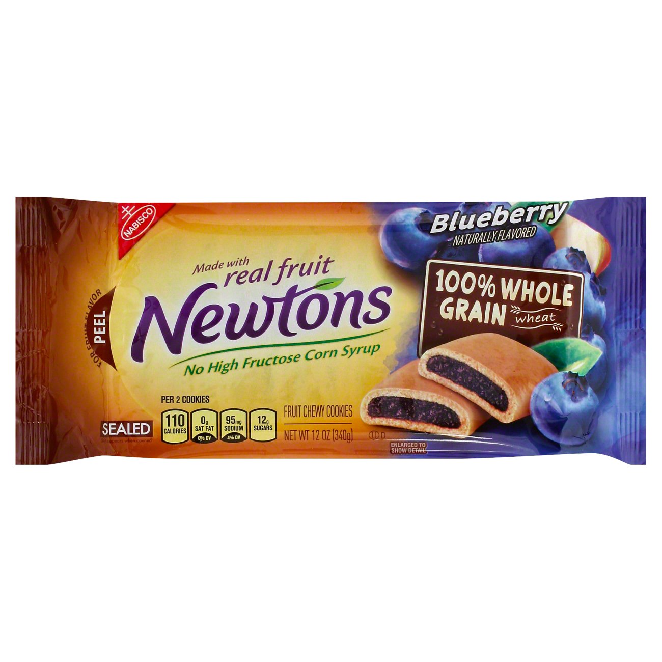 Nabisco Newtons 100% Whole Grain Blueberry - Shop Cookies at H-E-B