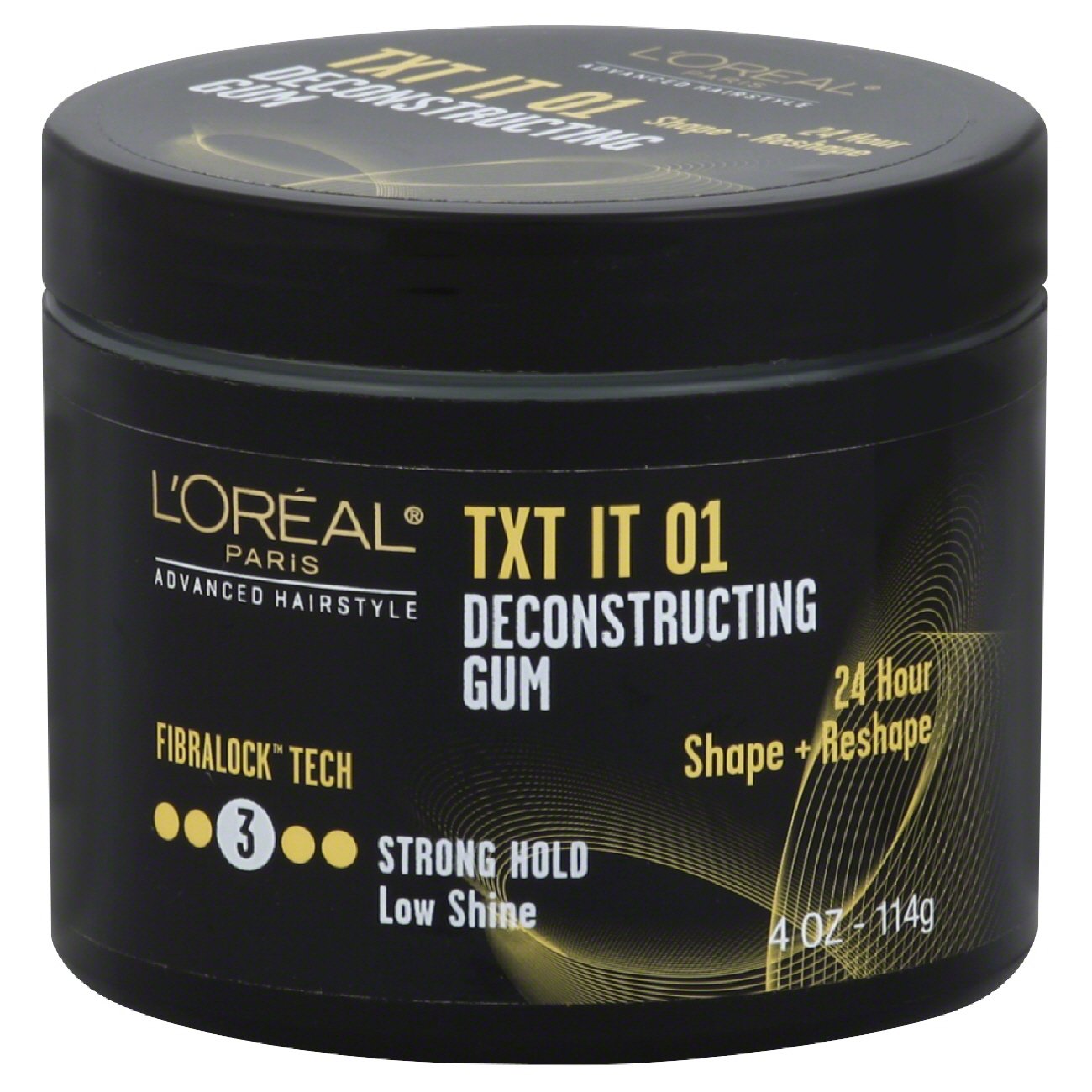 L'Oréal Paris TXT It 01 Deconstructing Gum Strong Hold 3 Low Shine ...