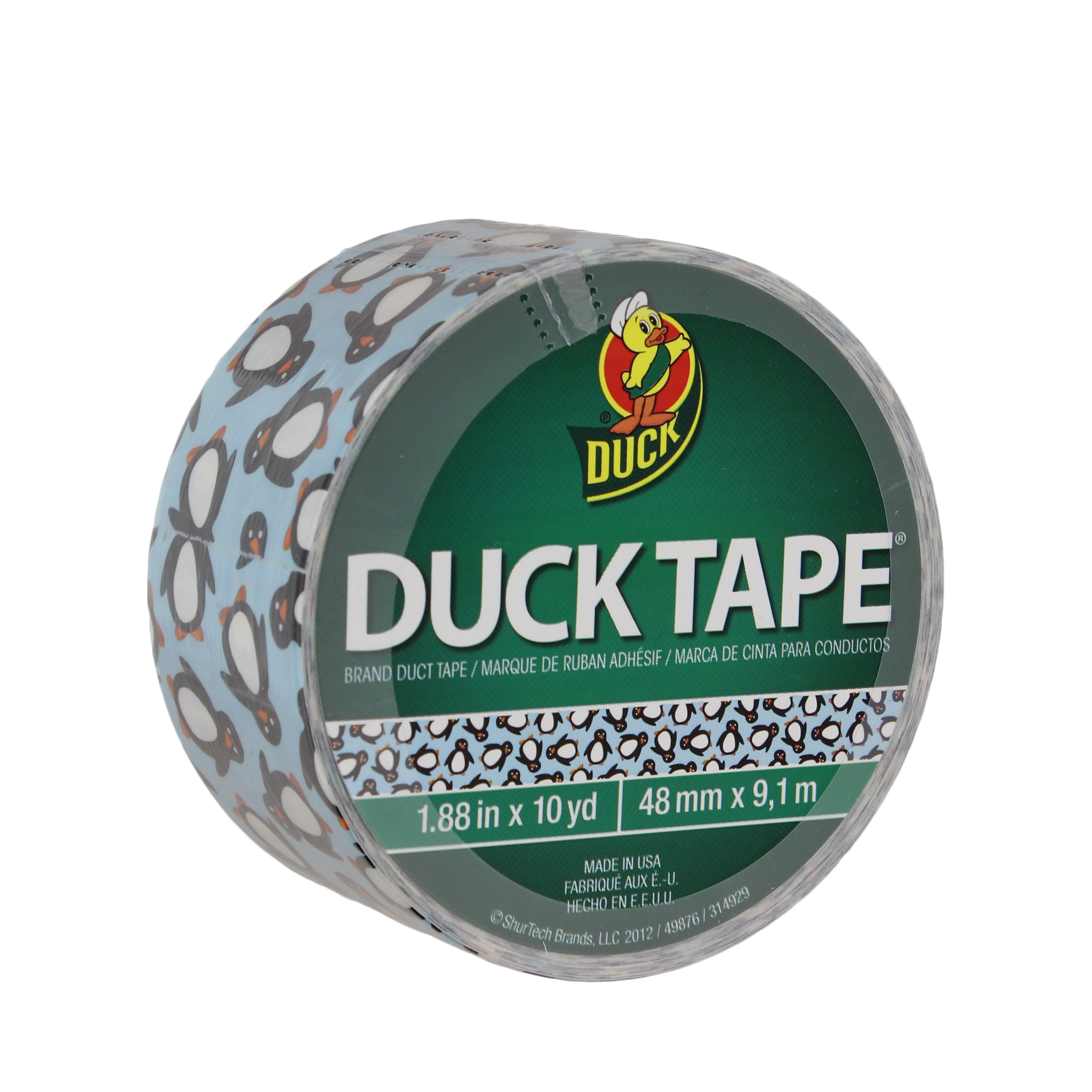 Duck Penguins Duck Tape 1.88 Inch x 10 YD - Shop Adhesives & tape at H-E-B