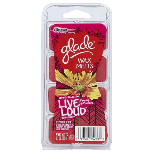 Glade Spring Collection Live Loud Wax Melts - Shop Scented oils & wax ...