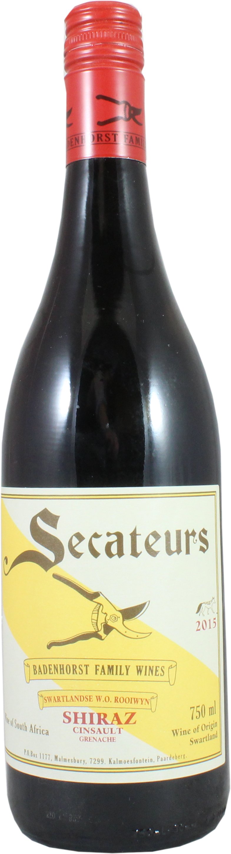 Badenhorst Secateurs Red Blend, 750 mL | Central Market - Really Into Food