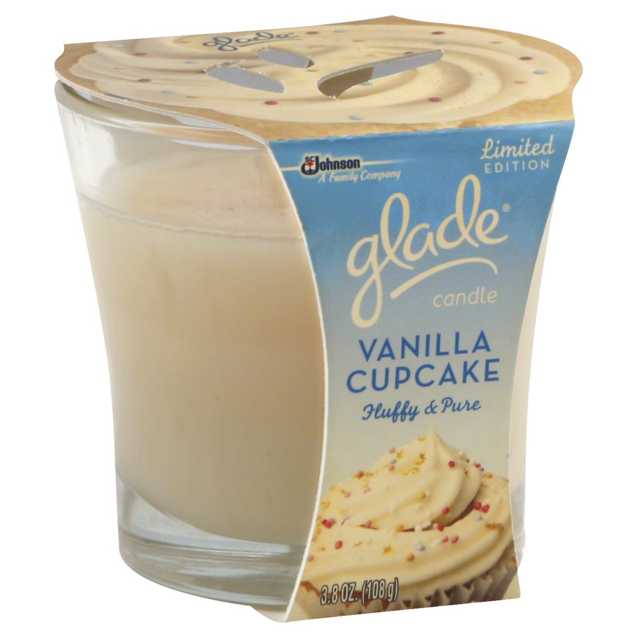 Glade Vanilla Cupcake Candle - Shop Candles at H-E-B