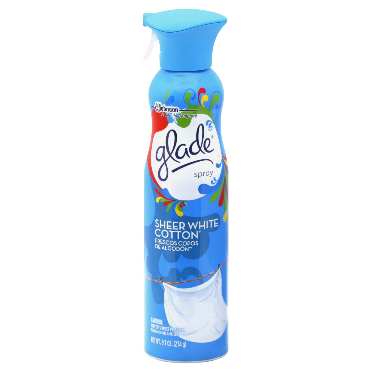 Glade Sheer White Cotton Spray - Shop Air Fresheners & Candles at H-E-B