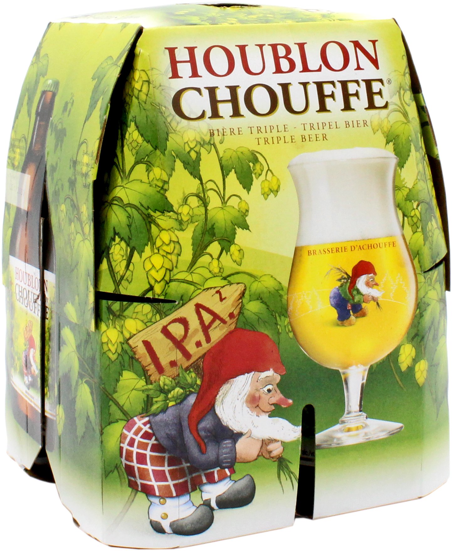 D'Achouffe Houblon Chouffe IPA Beer 4 pk Bottles - Shop Beer at H-E-B