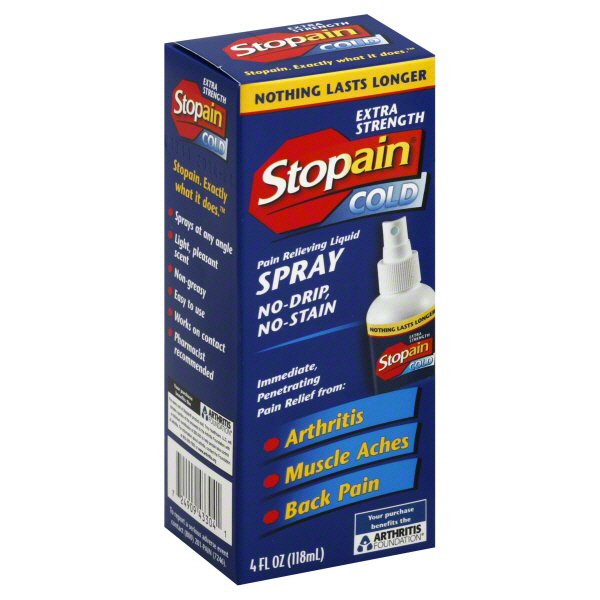 Stopain Cold Pain Relieving Liquid Spray - Shop Medicines & Treatments ...