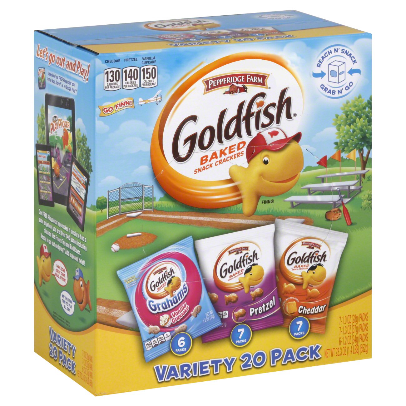 Goldfish Snack Pack Nutrition Facts | Besto Blog