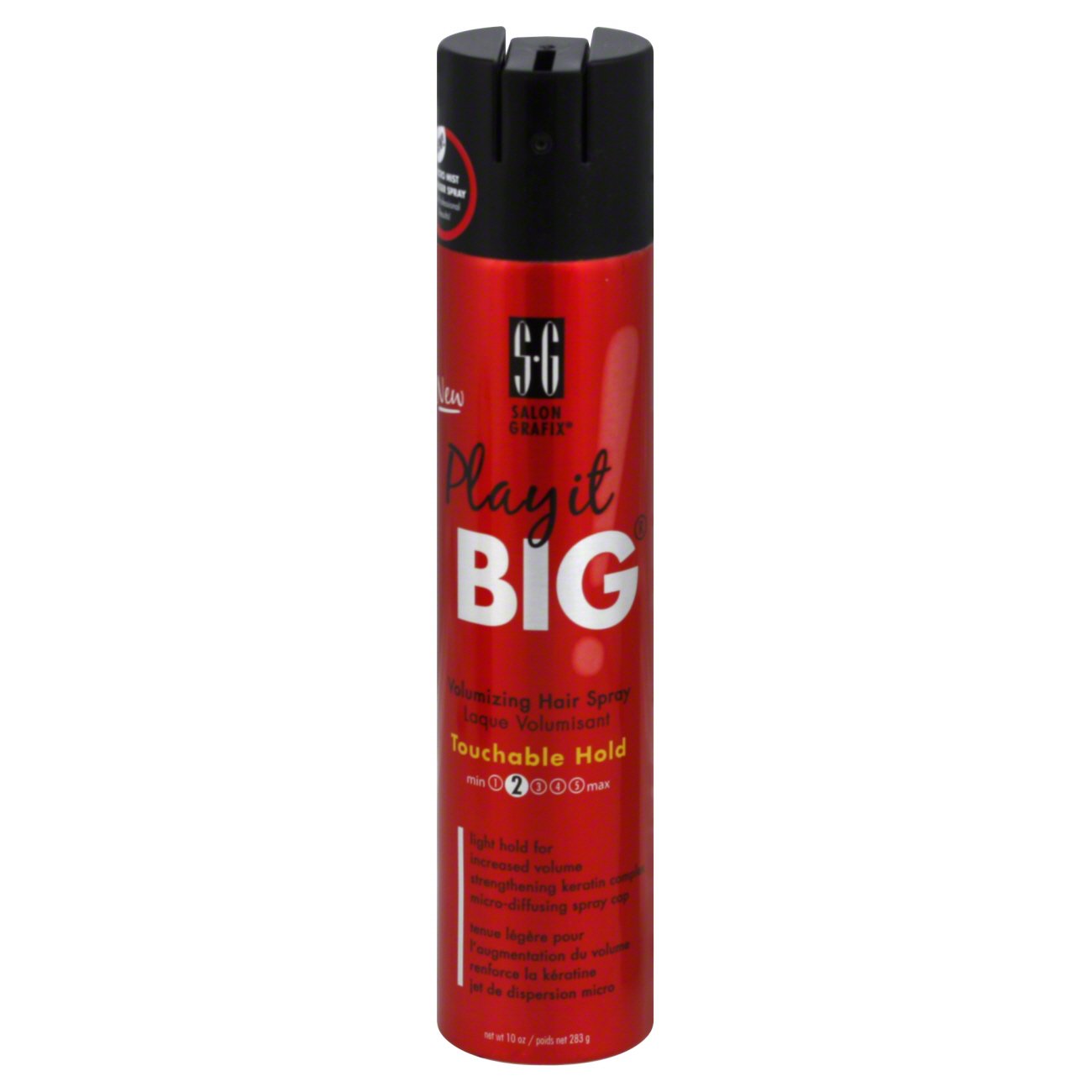 Salon Grafix Play It Big! Volumizing Hair Spray Touchable Hold 2 - Shop ...