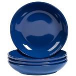 Basic Essentials Pasta Bowl Blue - Shop Bowls at H-E-B