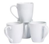 Basic Essentials Mug White, 12 oz - Shop Glasses & mugs at H-E-B