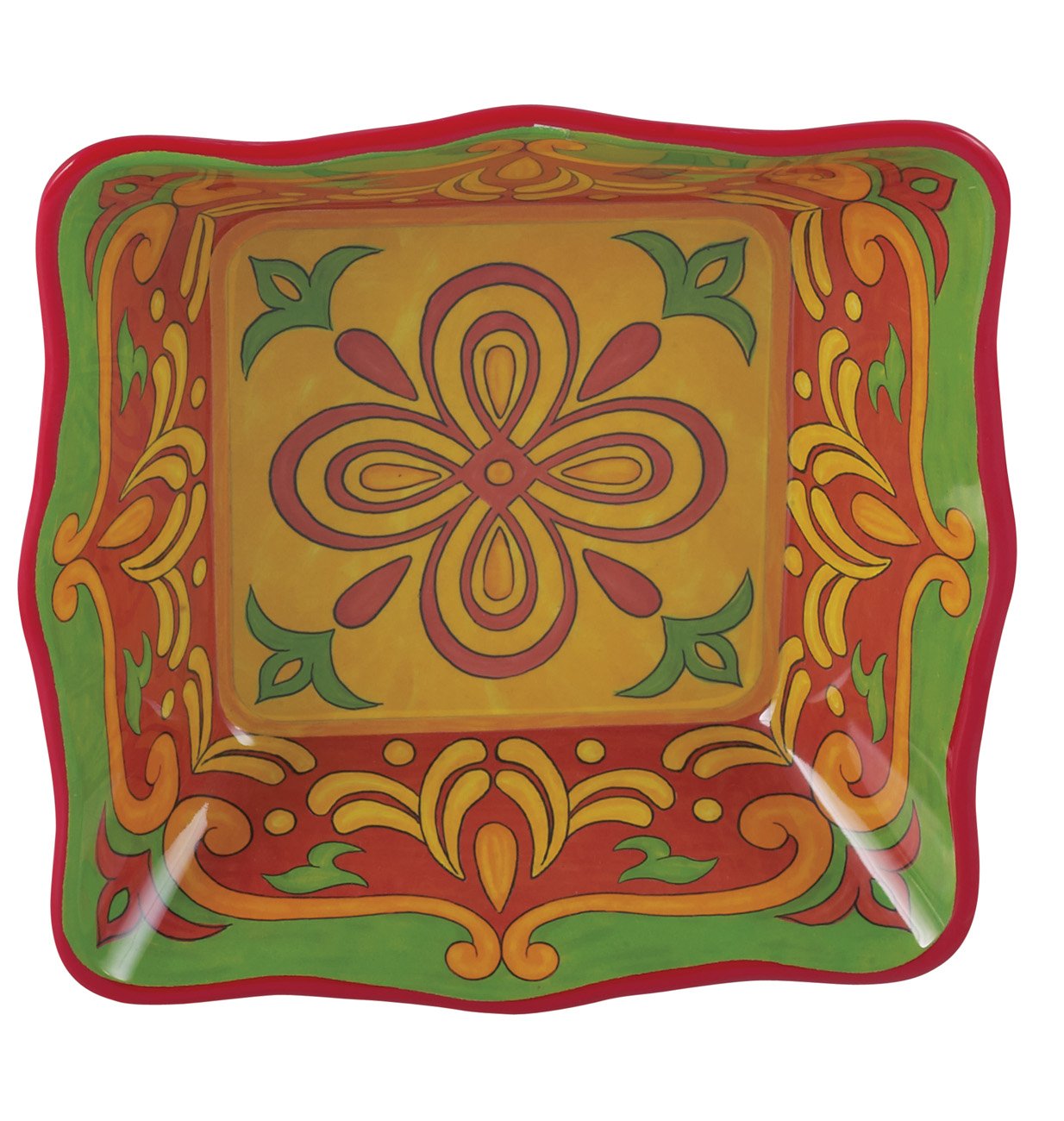 Cocinaware Blue Mexican Tile Square Dinner Bowl - Shop Bowls at H-E-B