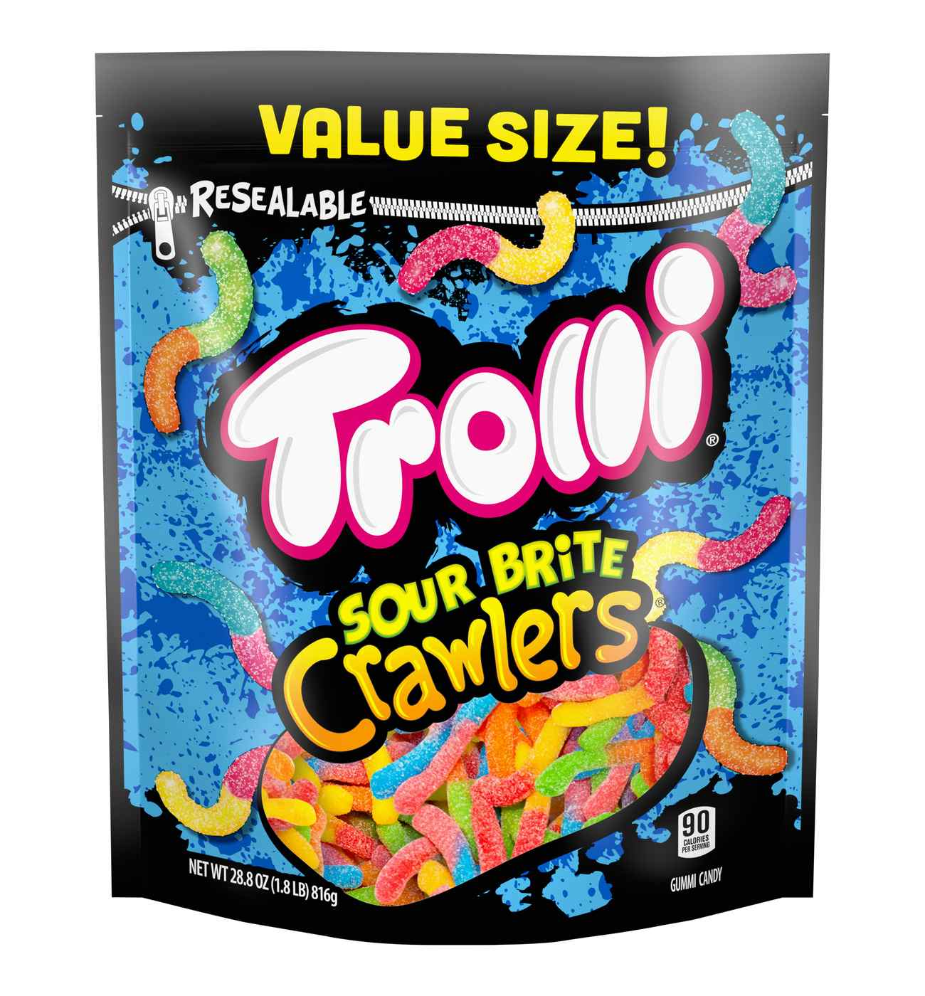 Trolli Sour Brite Crawlers Value Size - Shop Candy at H-E-B
