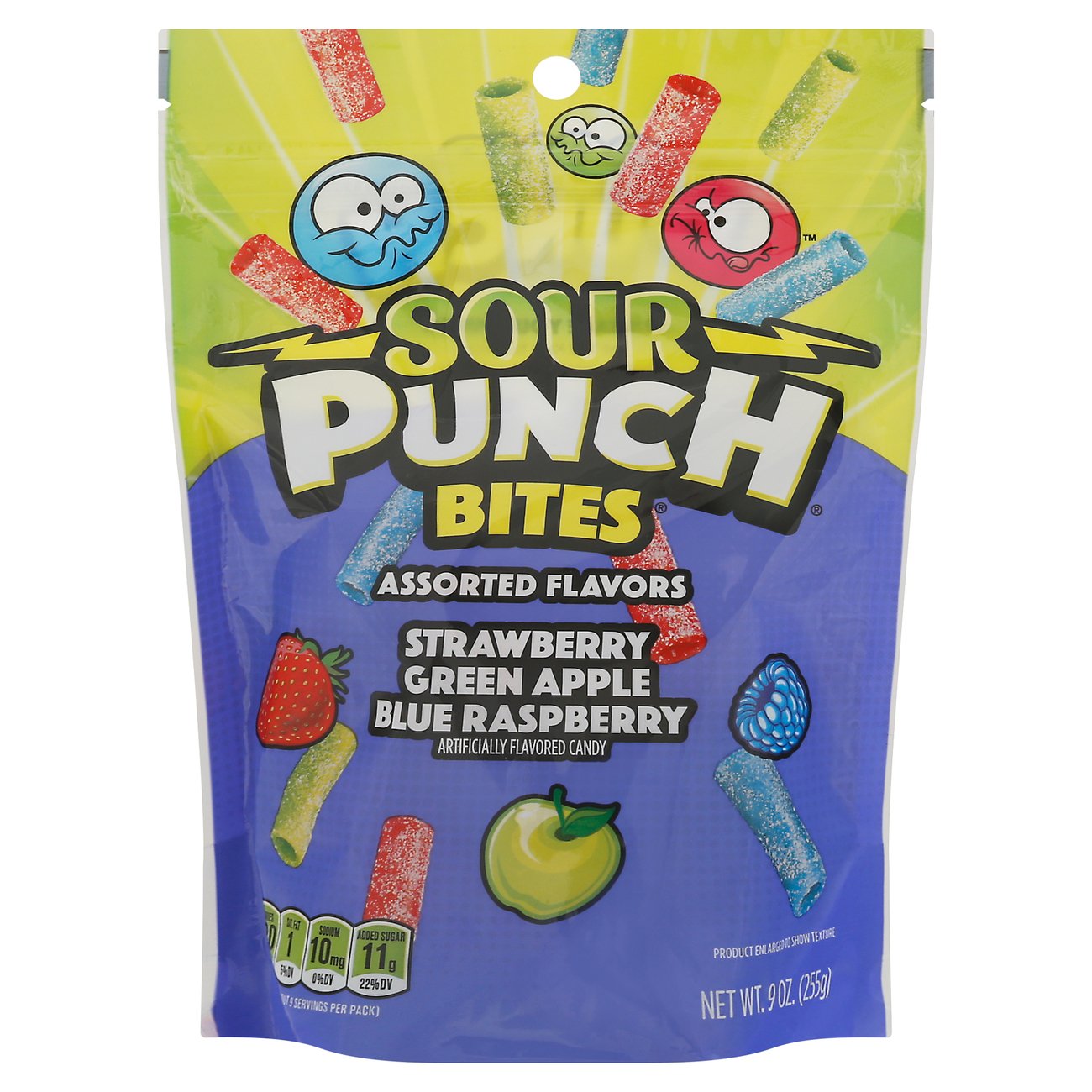 Sour Punch Bites Assorted Flavors Gummy Candy Shop Candy At H E B