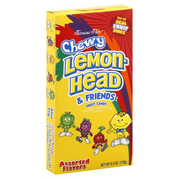 Lemonhead Chewy Fruit Assorted Flavors Candy - Shop Candy at H-E-B