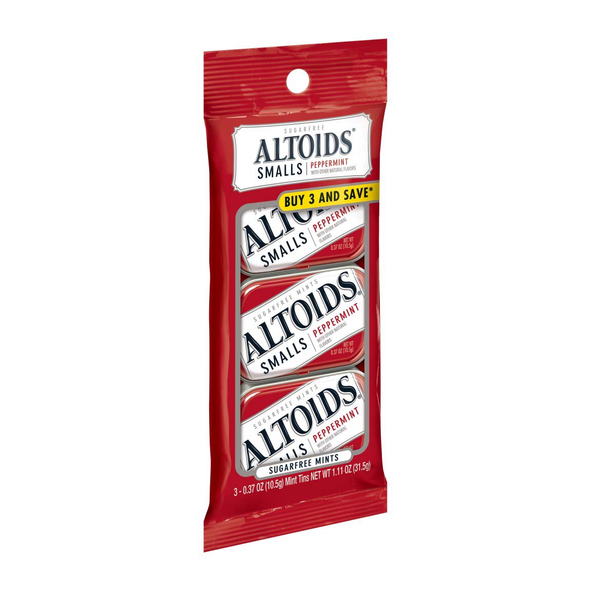 Altoids Smalls Sugar Free Peppermint Mints - Shop Gum & mints at H-E-B