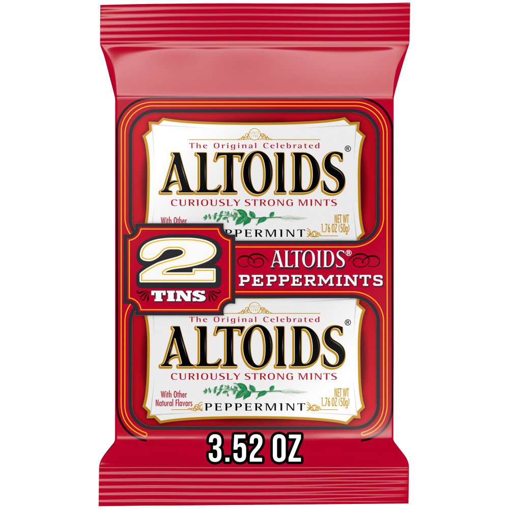 Altoids Peppermint Mints - Shop Snacks & Candy at H-E-B