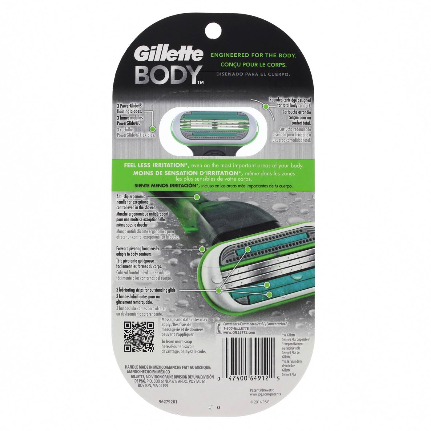 Gillette BODY Razor - Shop Razors & blades at H-E-B