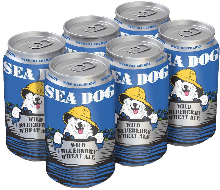 Sea Dog Wild Blueberry Wheat Ale, Cans - Shop Beer at H-E-B