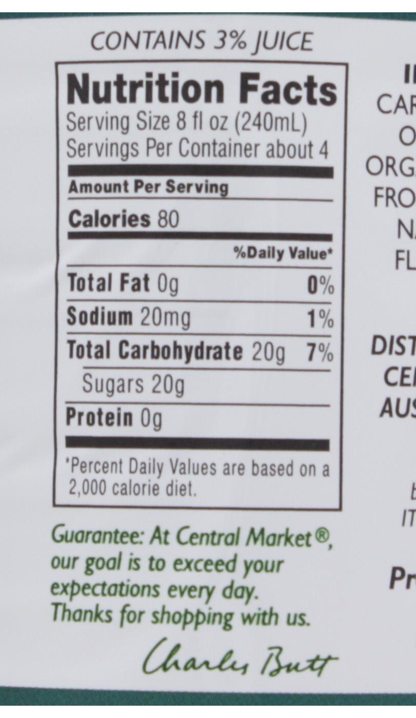 Central Market Organic Italian Lemon Fennel & Basil Soda - Shop Soda at ...