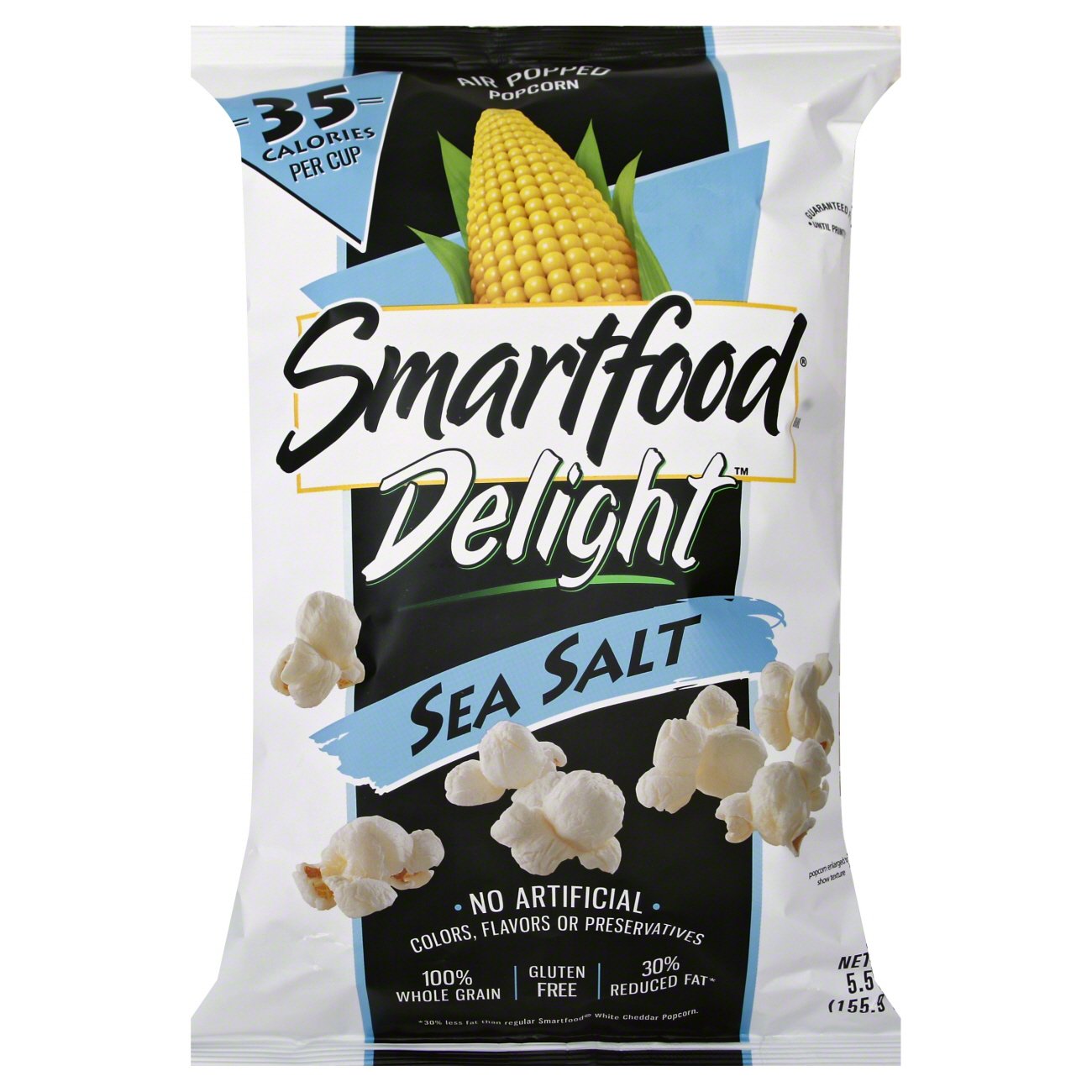 Smartfood Delight Sea Salt Popcorn - Shop Popcorn at H-E-B