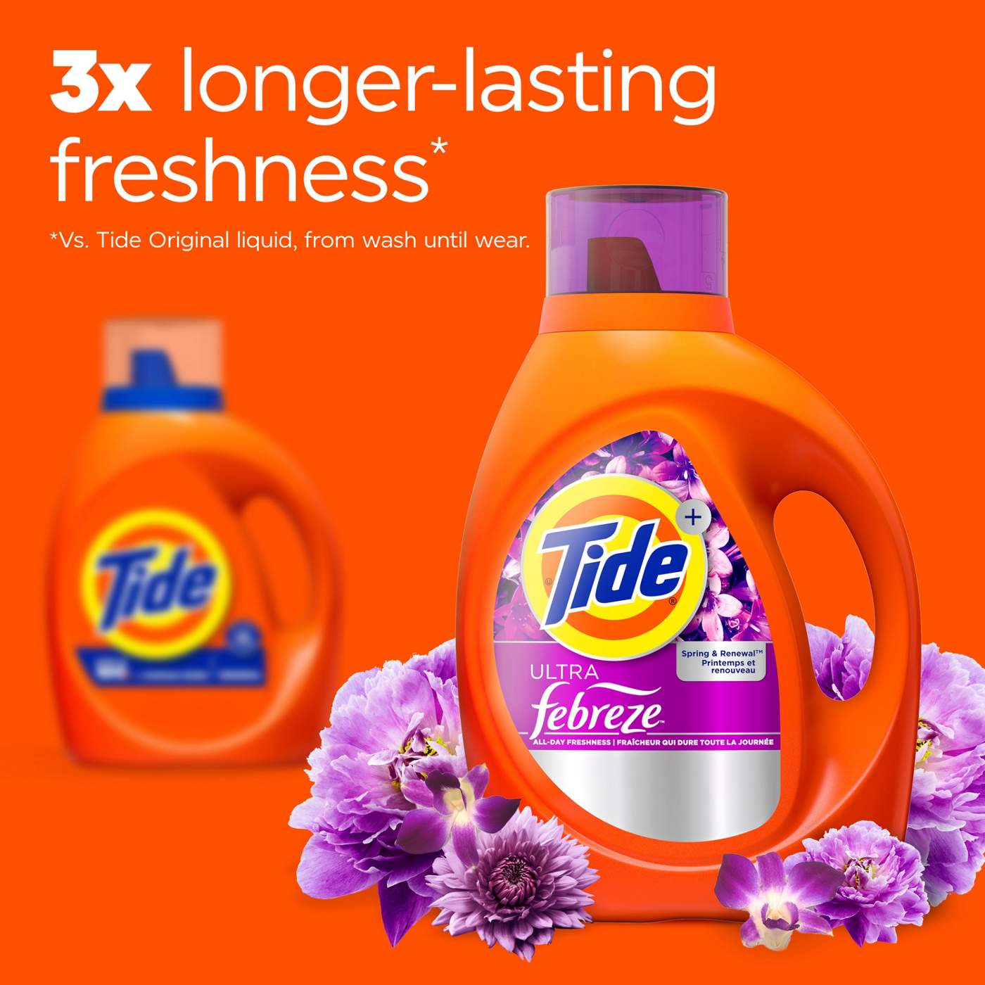 Tide + Febreze HE Turbo Clean Liquid Laundry Detergent, 59 Loads ...