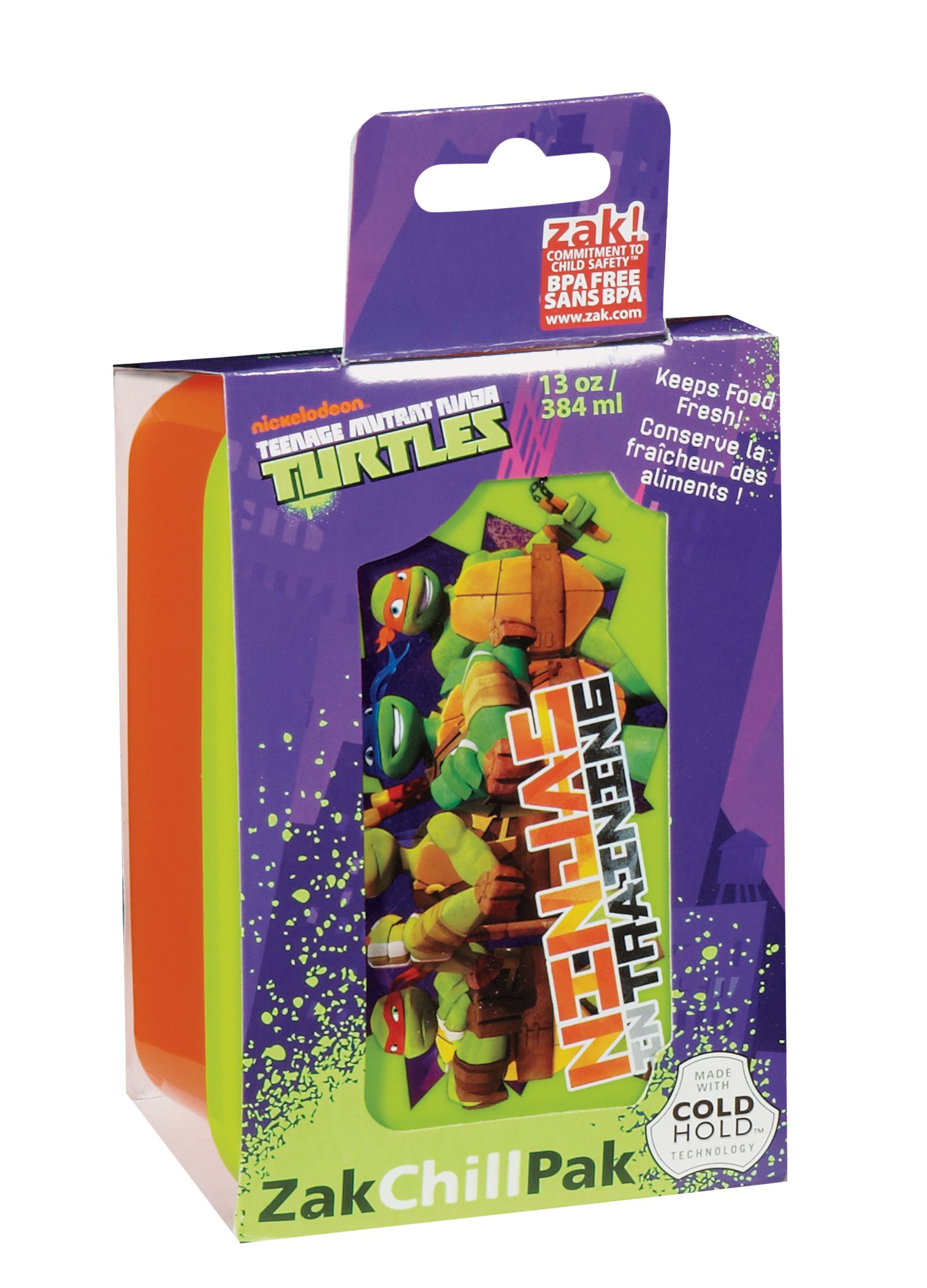 Zak! Teenage Mutant Ninja Turtles ChillPak Snack Container - Shop Lunch ...
