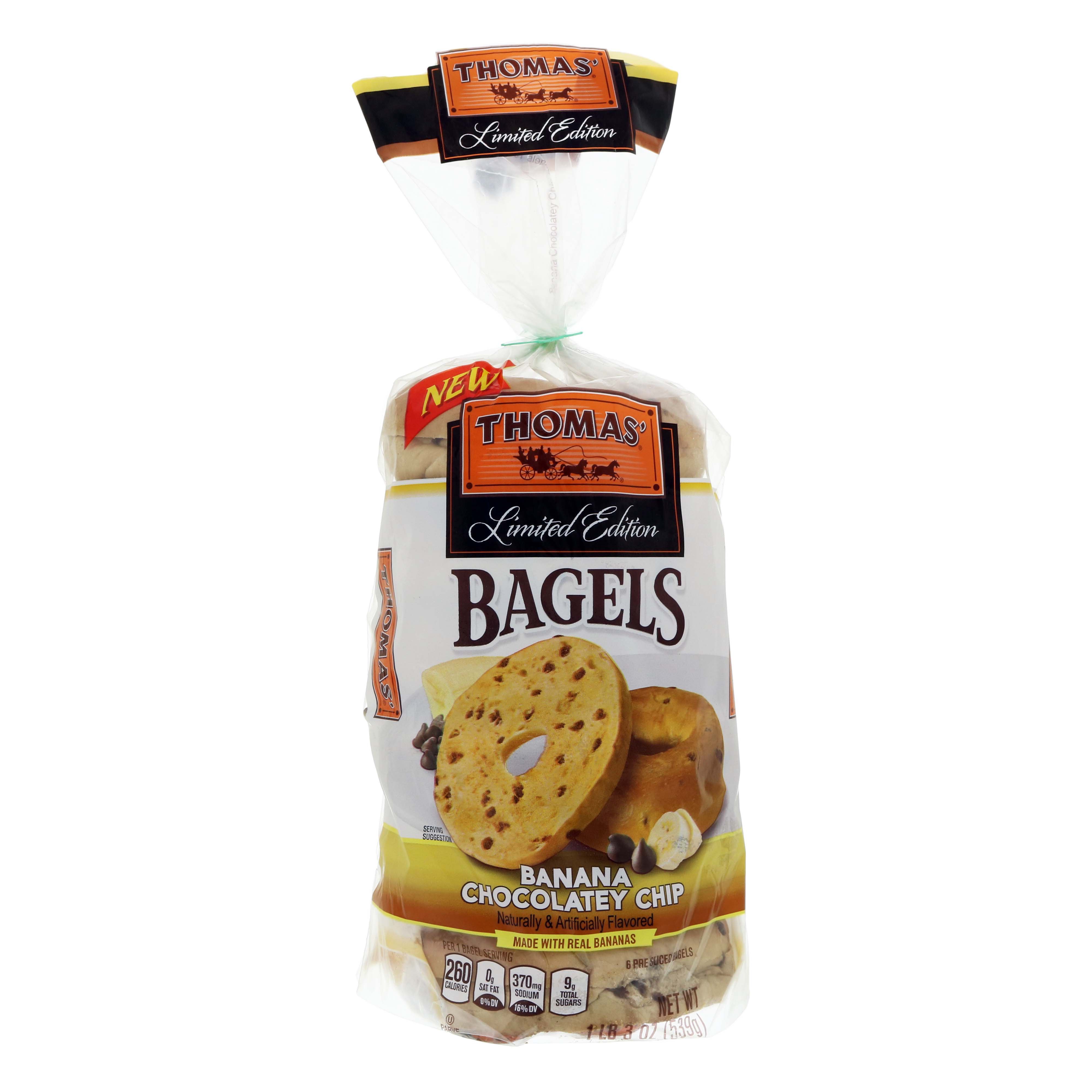 Thomas' Limited Edition Banana Bread Bagels - Shop Bread at H-E-B