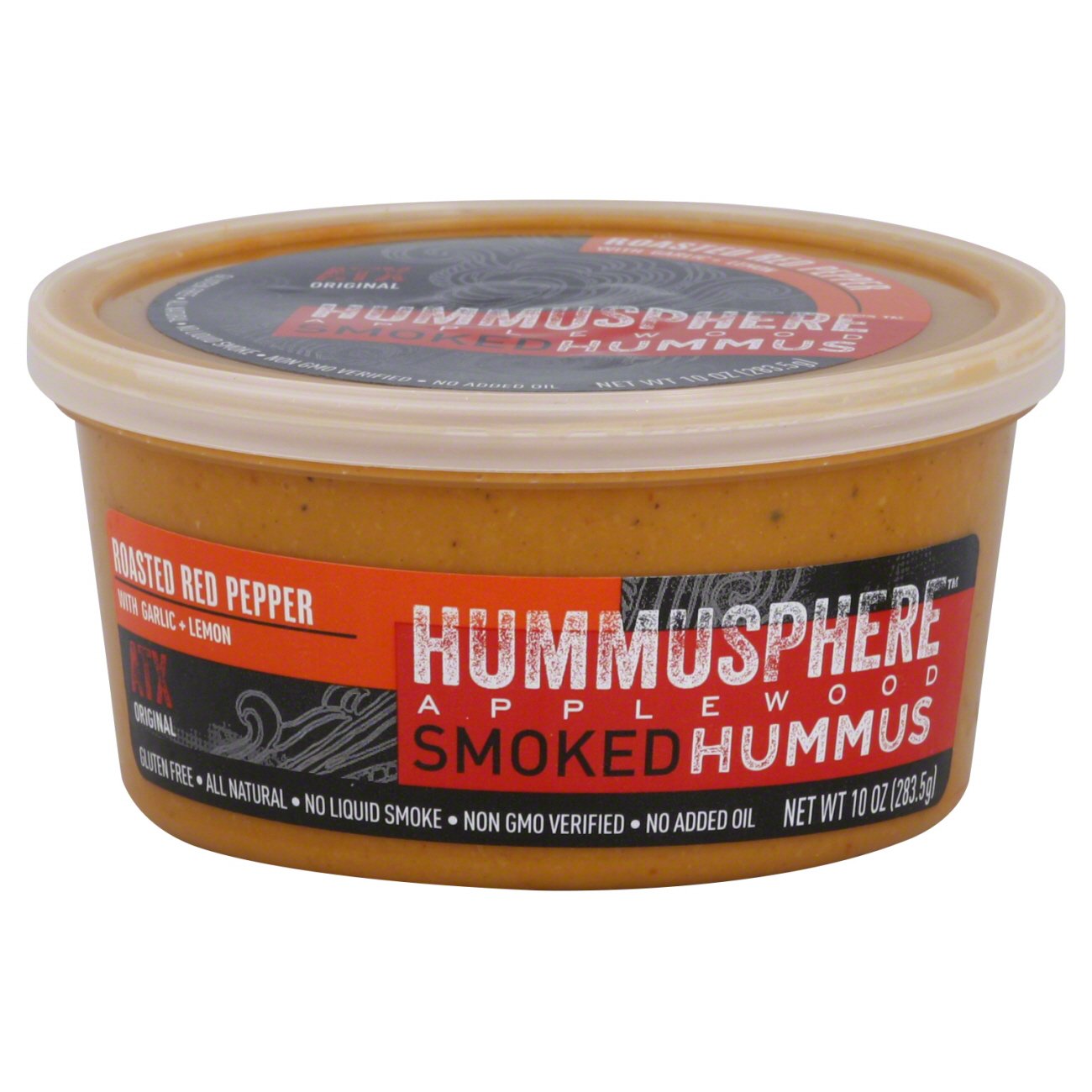 Hummusphere Roasted Red Pepper Applewood Smoked Hummus - Shop Dip at H-E-B