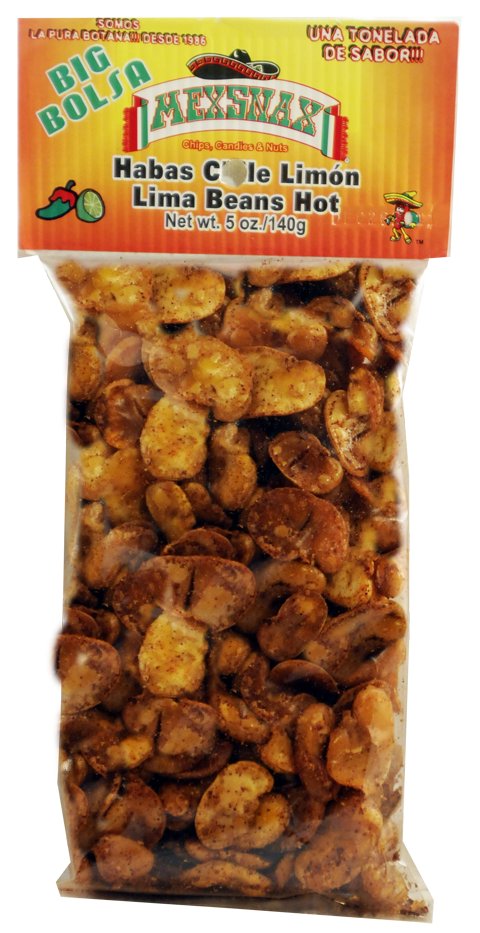 Mexsnax Lima Beans Hot Habas Chile Limon - Shop Snacks & Candy at H-E-B