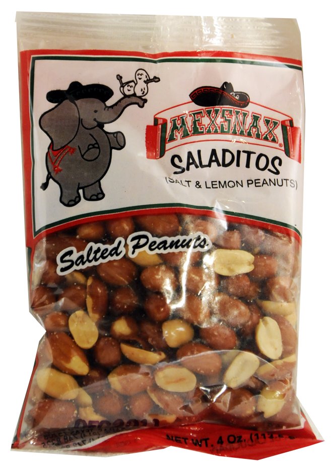 Mexsnax Saladitos Salted Peanuts - Shop Nuts & seeds at H-E-B