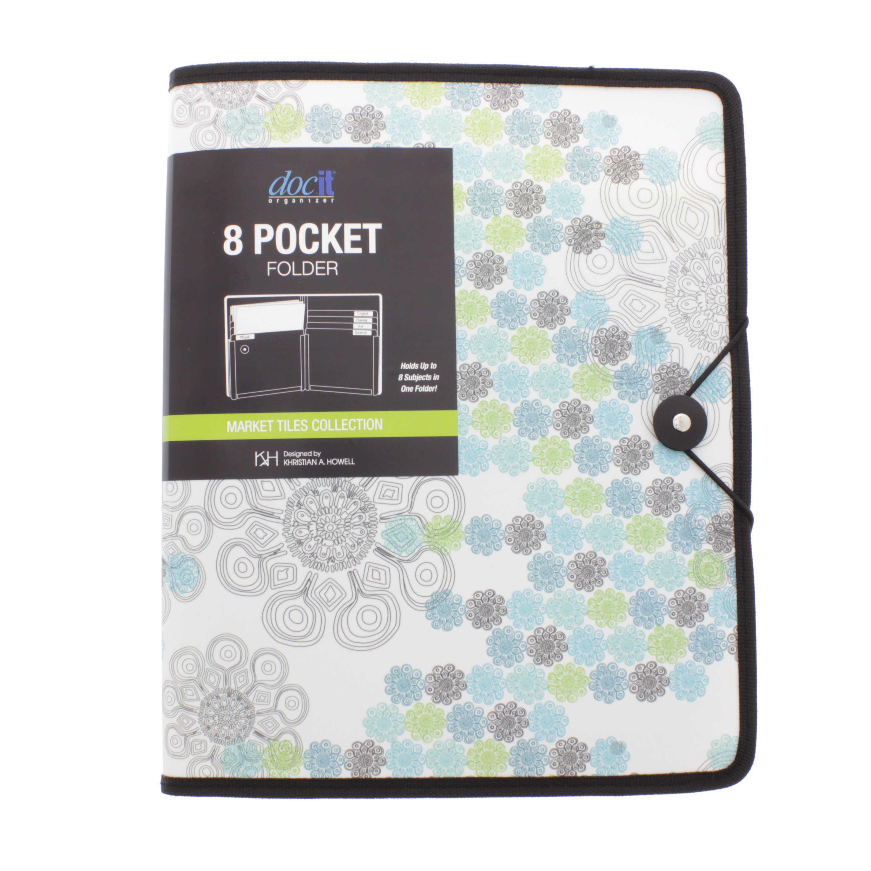 Doc It 3 Pocket Folder Market Tiles Collection - Shop Folders at H-E-B