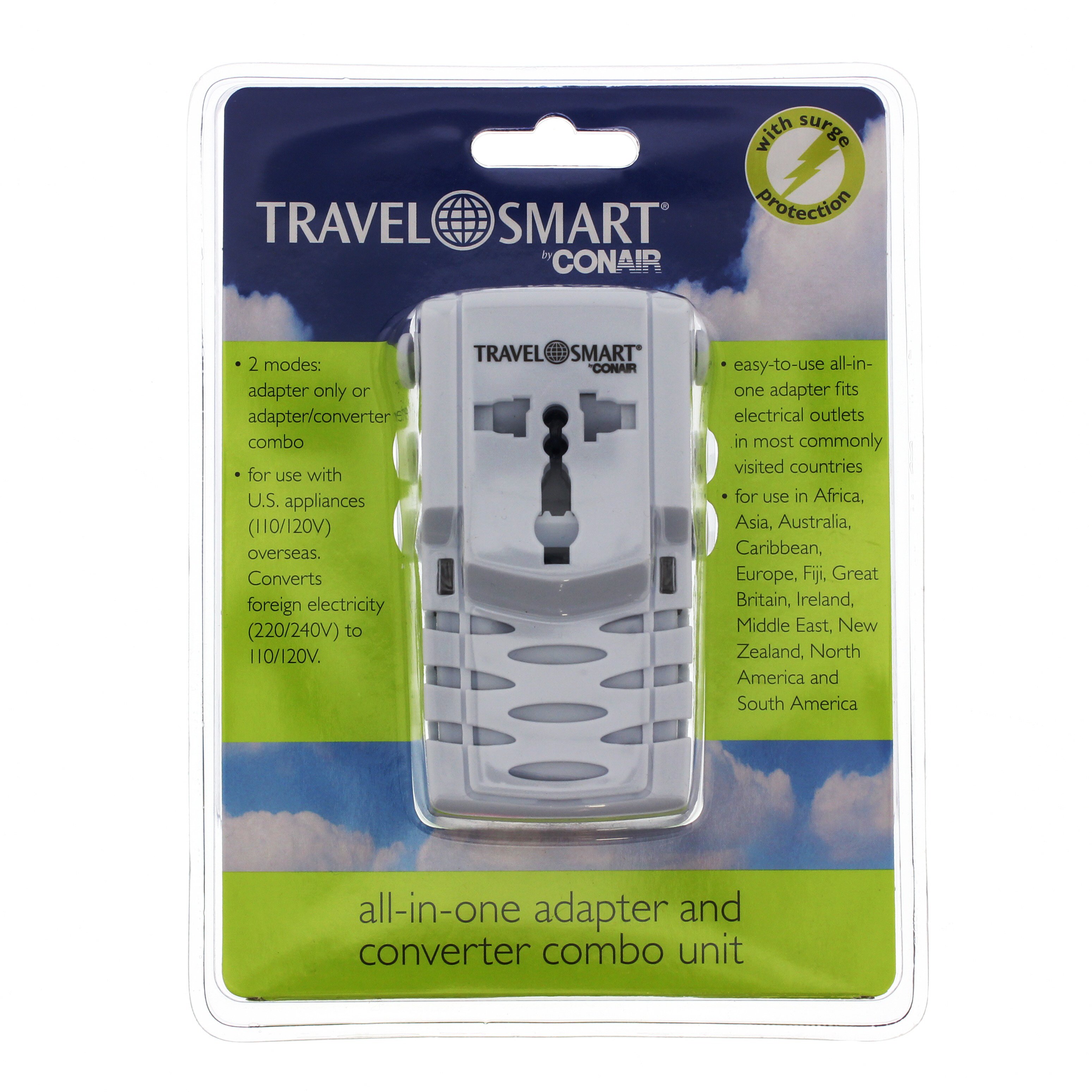 Travel Smart All-in-One Adapter and Converter Combo Unit - Shop School ...
