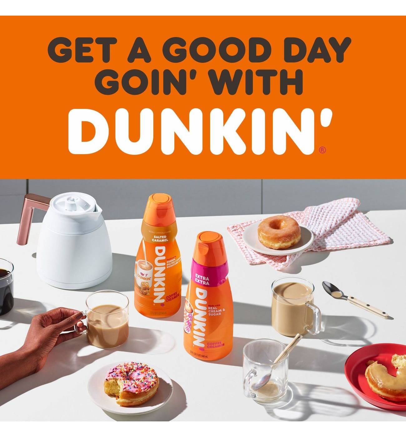 Dunkin' Coffee Creamer - Extra Extra - Shop Coffee creamer at H-E-B