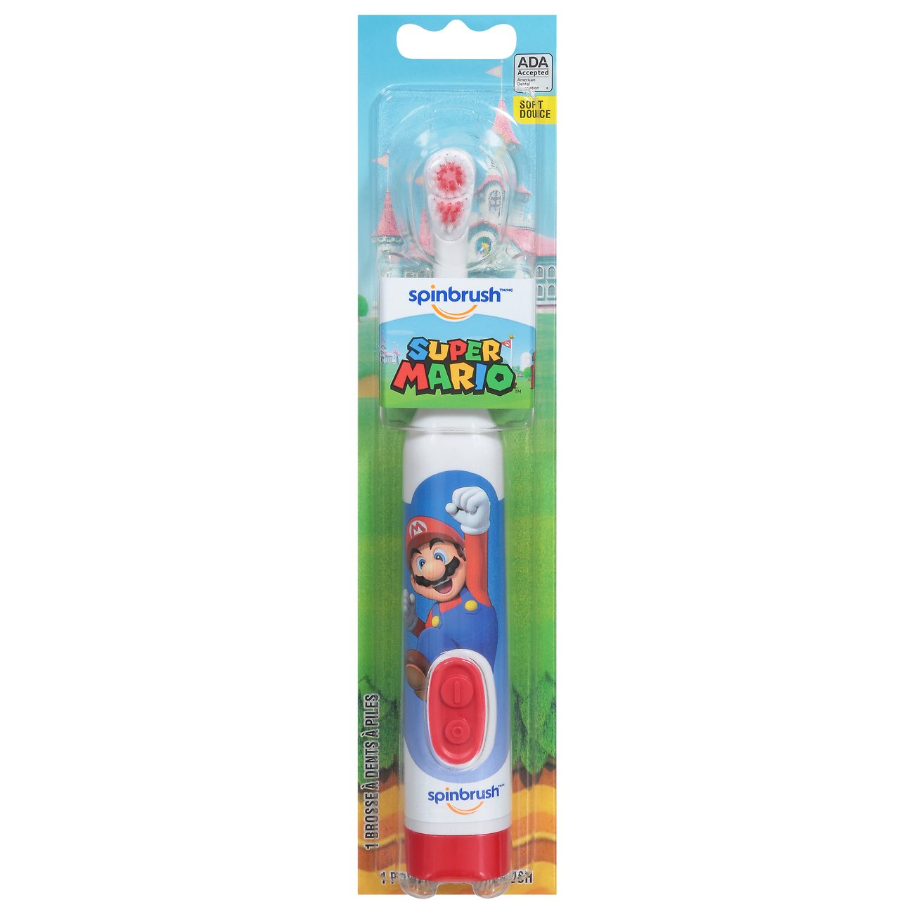 Spinbrush Kids Super Mario Battery Powered Toothbrush - Shop ...