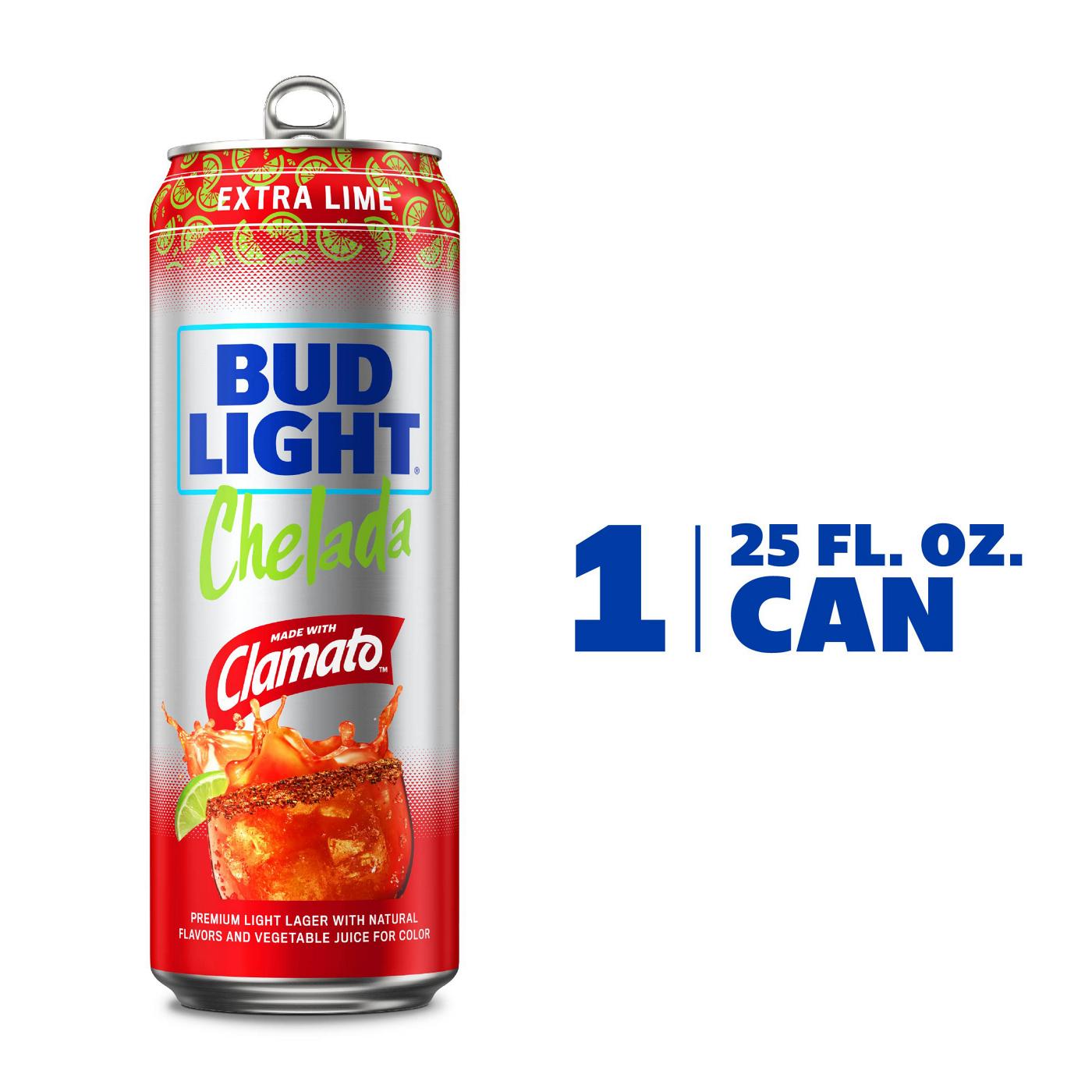 Bud Light Chelada Extra Lime Lager Beer - Shop Beer at H-E-B