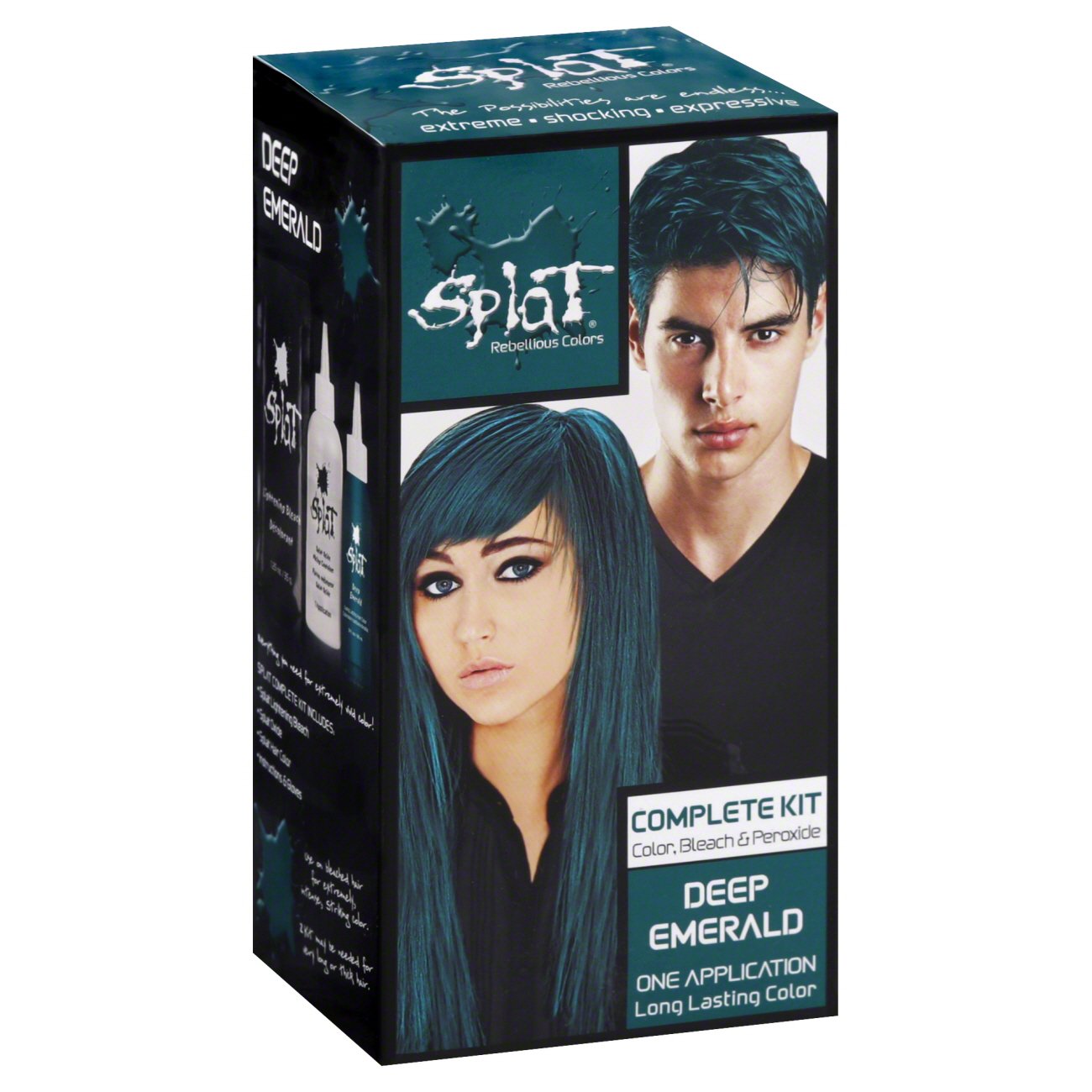 Jet Black Hair Dye Splat Amazon.com : Splat | Original Complete Jet