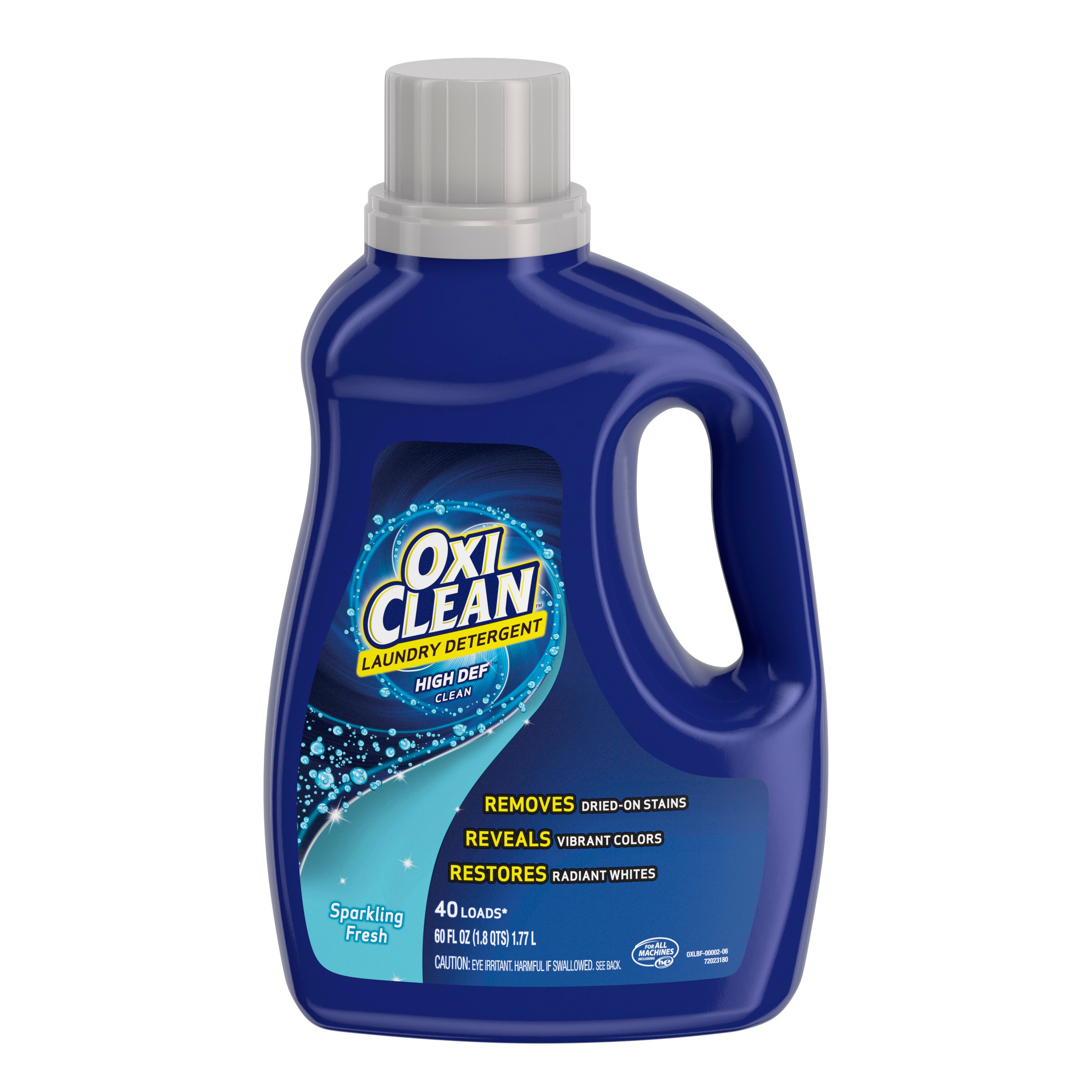 OxiClean Sparkling Fresh HE Liquid Laundry Detergent 40 Loads - Shop ...