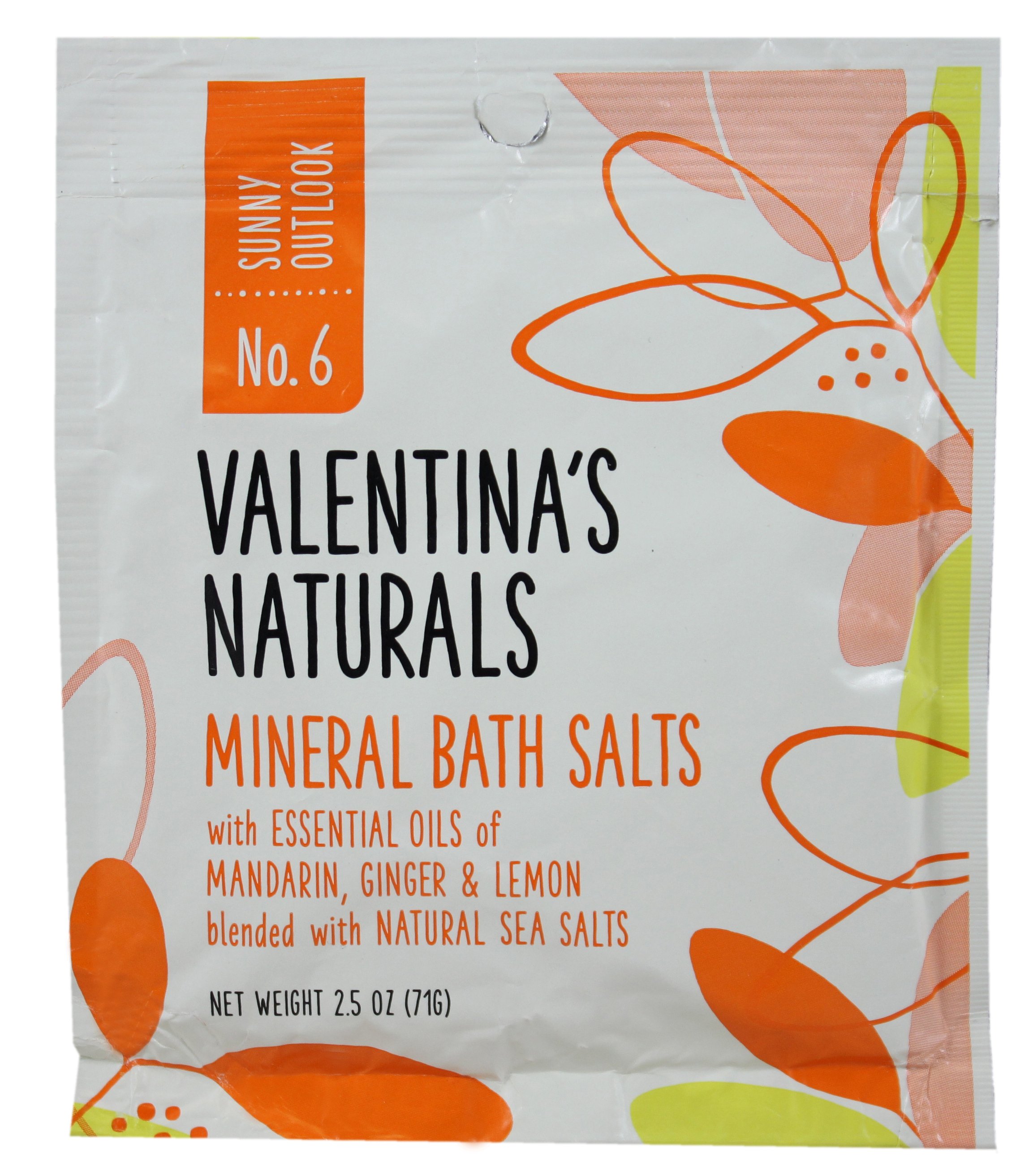 Valentina's Naturals Mineral Bath Salts Sunny Outlook No. 6 - Shop ...