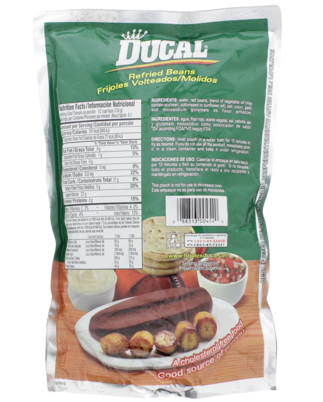 Ducal Refried Red Beans Rojos De Seda - Shop Beans & Legumes at H-E-B