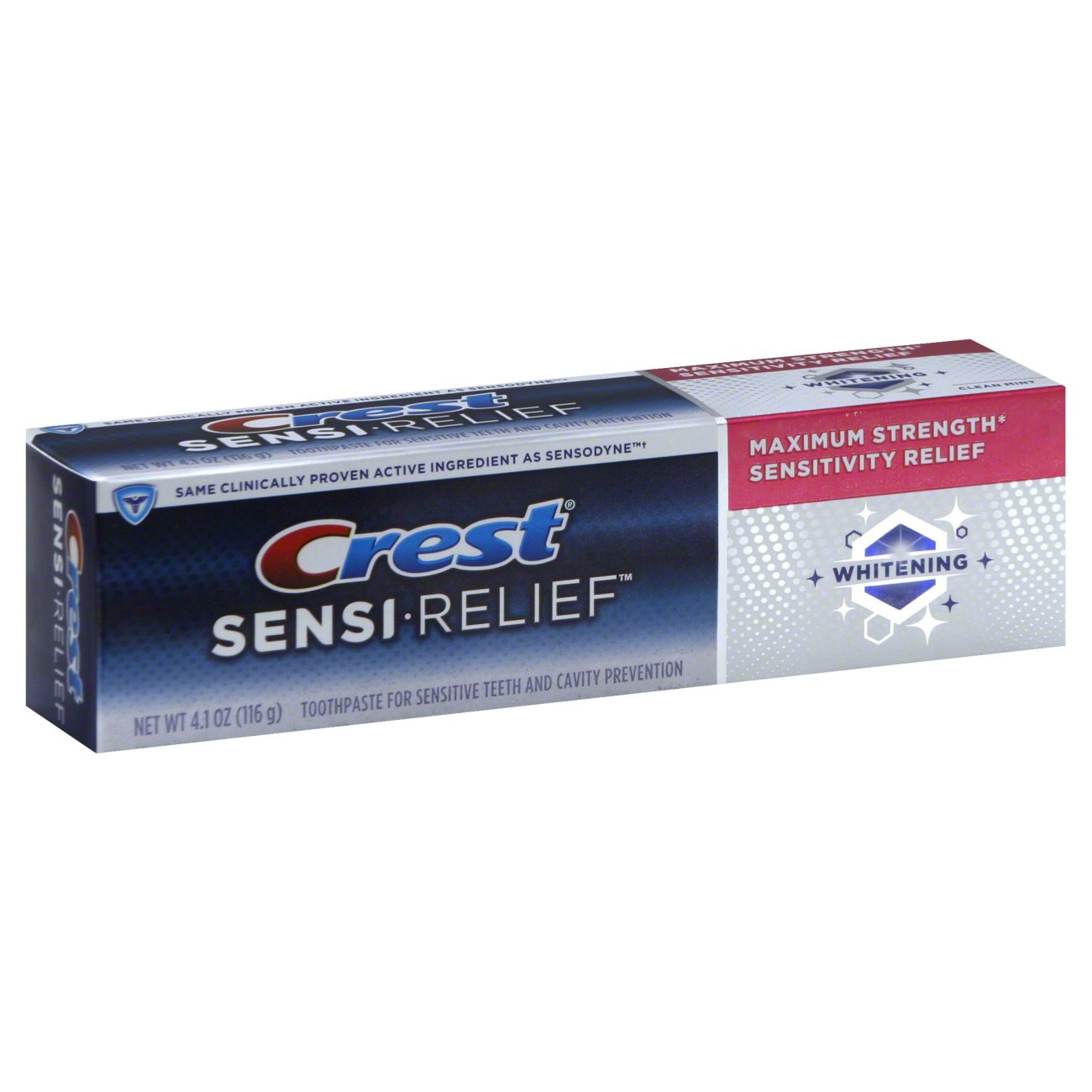 Crest Sensi-Relief Maximum Strength Sensitivity Relief Whitening Clean ...