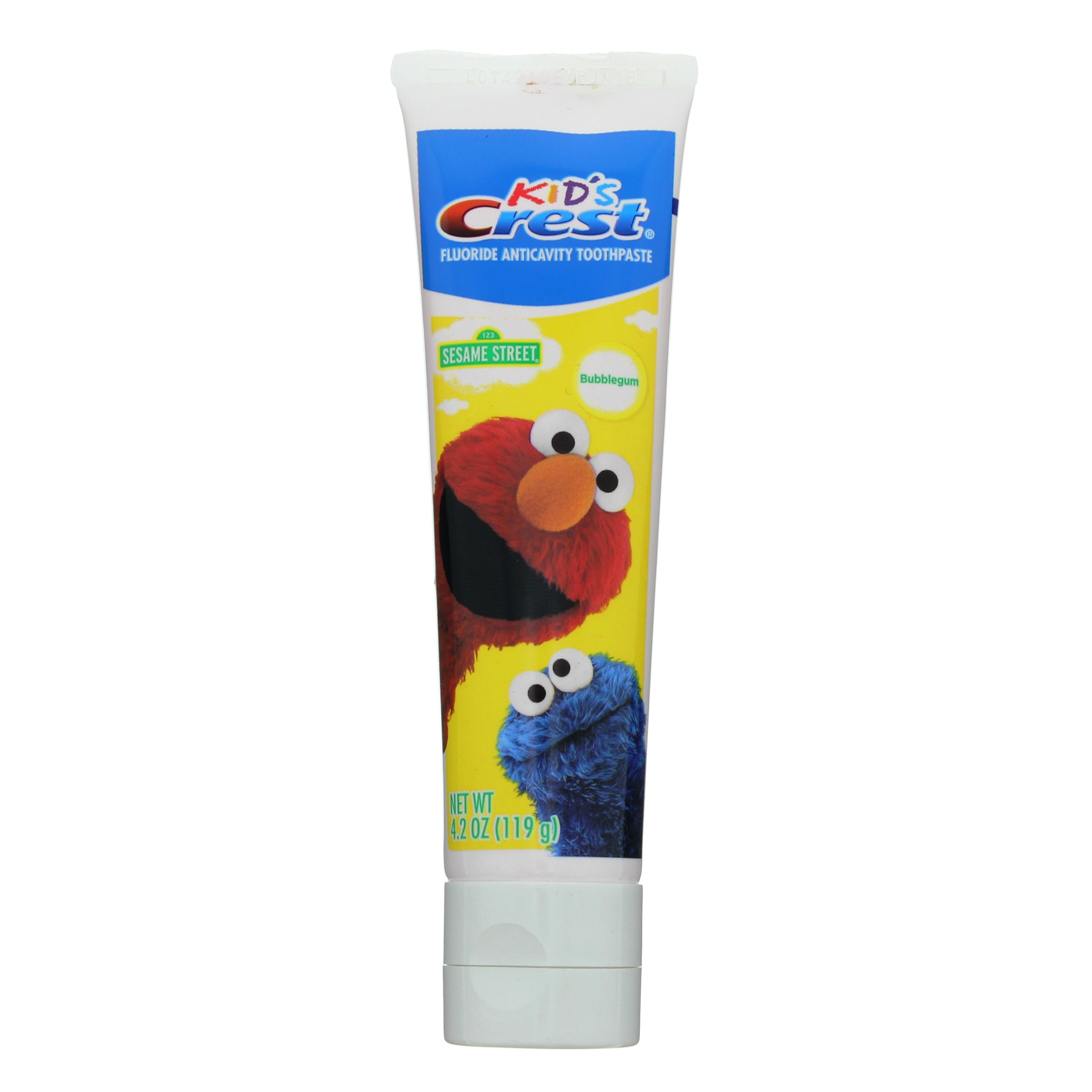 Crest Kid's Sesame Street Bubblegum Toothpaste - Shop Toothpaste at H-E-B